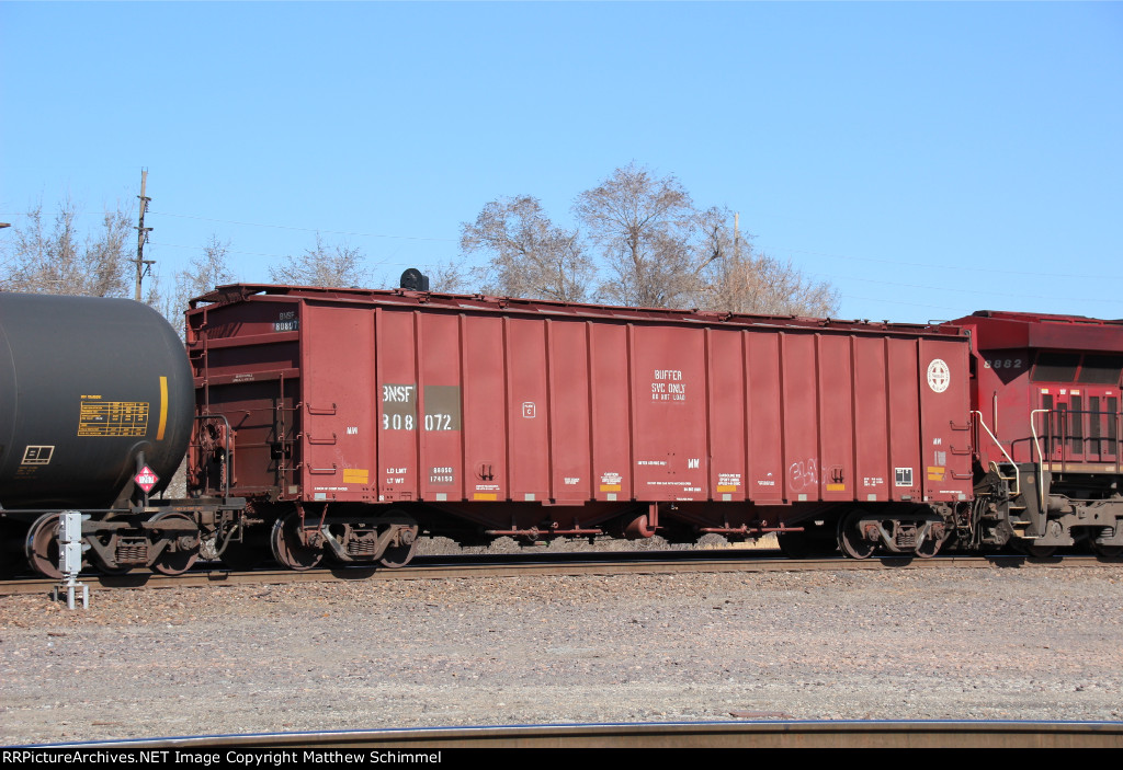 BNSF Buffer Car